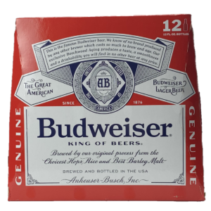 Budweiser 12-pack Bottles - Colonial Spirits