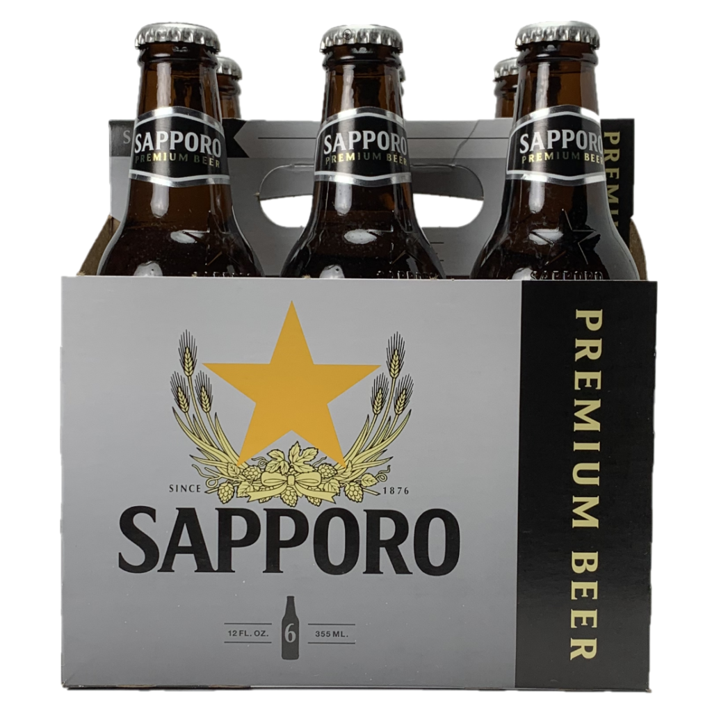 Sapporo 6-pack Bottles - Colonial Spirits