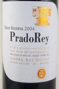 Prado Rey Ribera del Duero Gran Reserva 2004 | Colonial Spirits