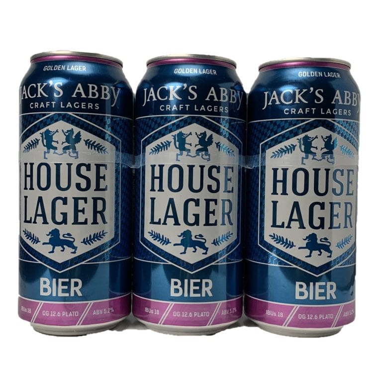 Jack's Abby House Lager 6-Pack Cans - Colonial Spirits
