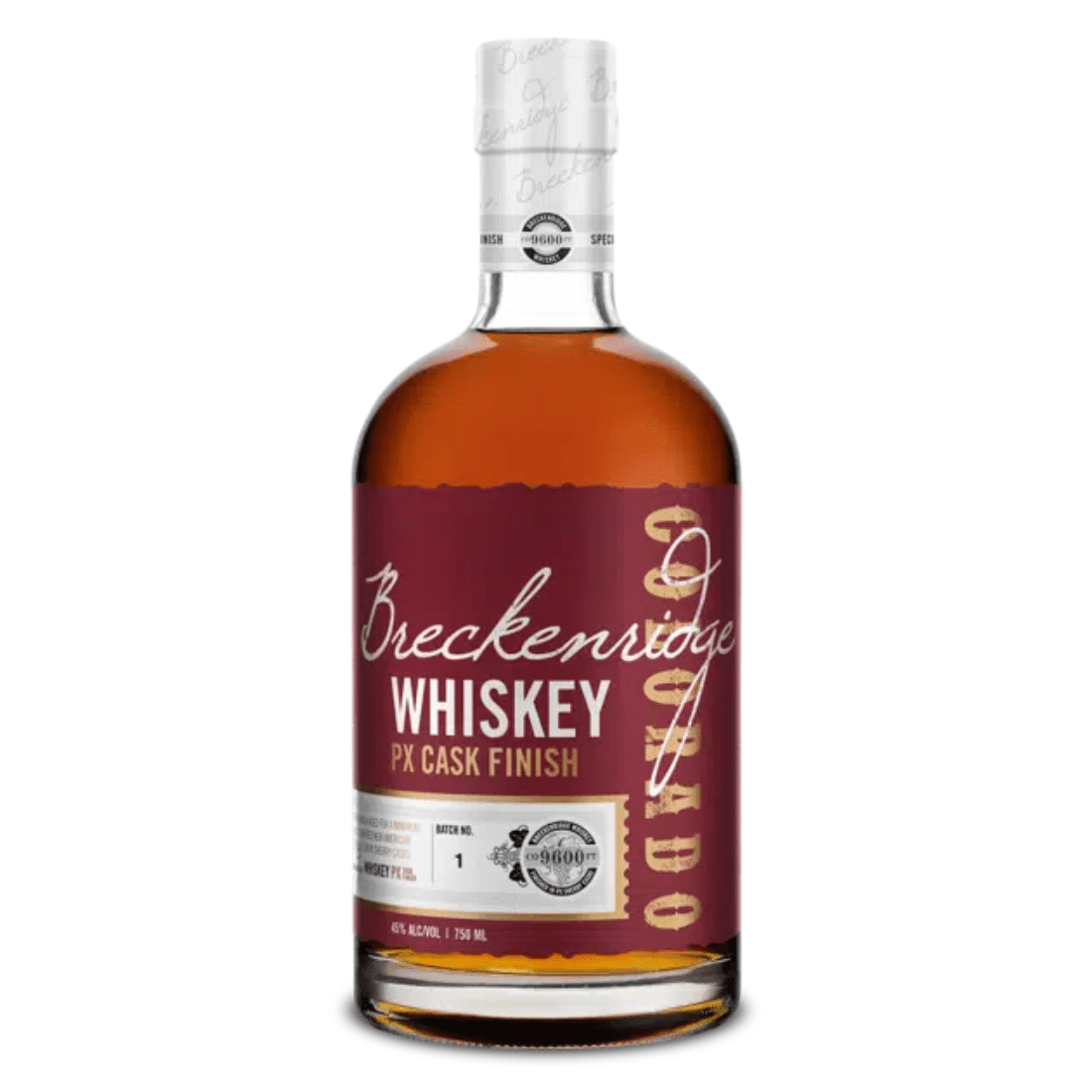 Breckenridge Px Sherry Cask Finish Bourbon - 750ml | Colonial Spirits