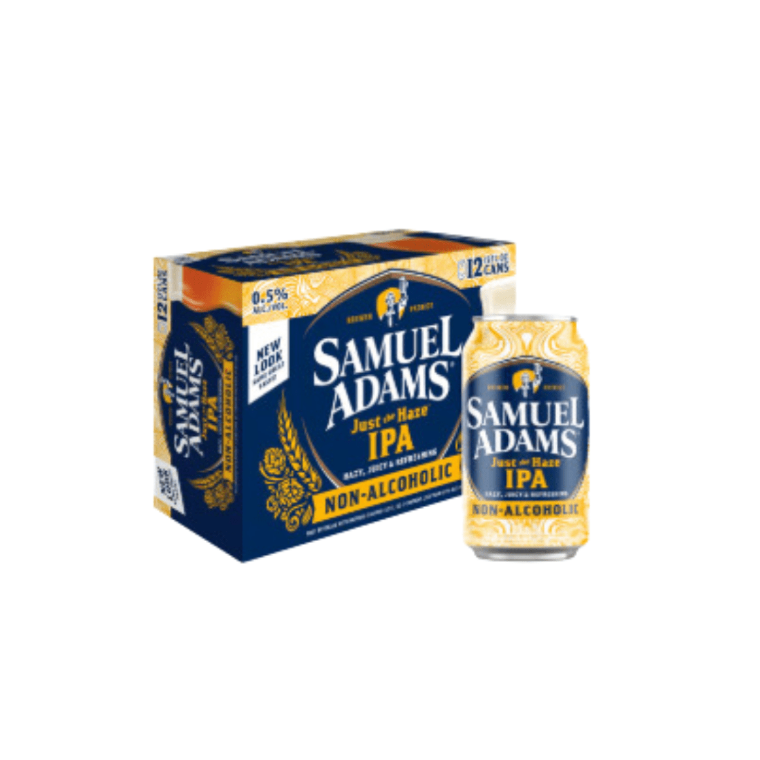 Sam Adams Just The Haze Ipa Non-alcoholic | Colonial Spirits