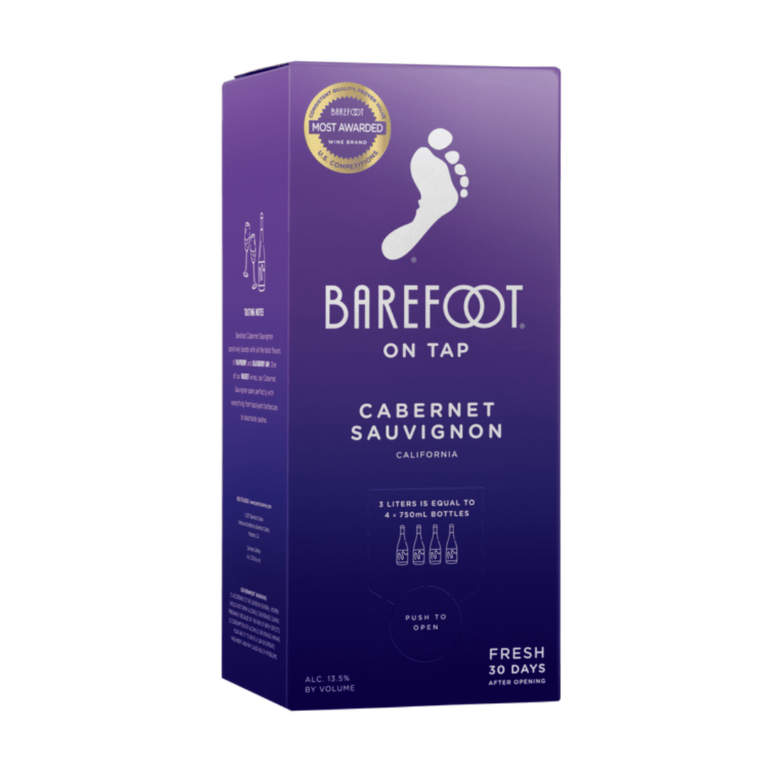 Barefoot 3l Cab Sauv - 3l | Colonial Spirits