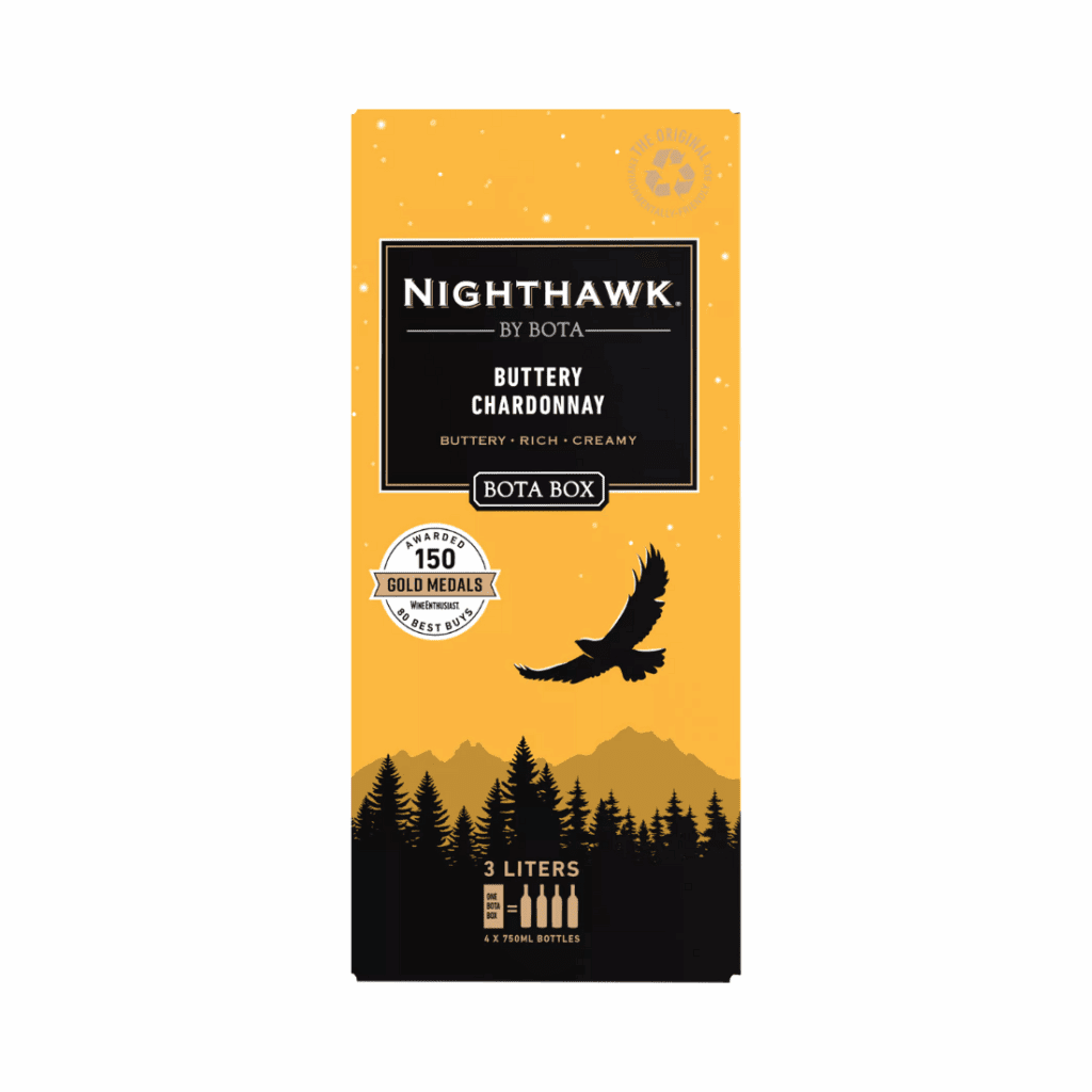 Bota Box 3l Nighthawk Gold Chard - 3l | Colonial Spirits